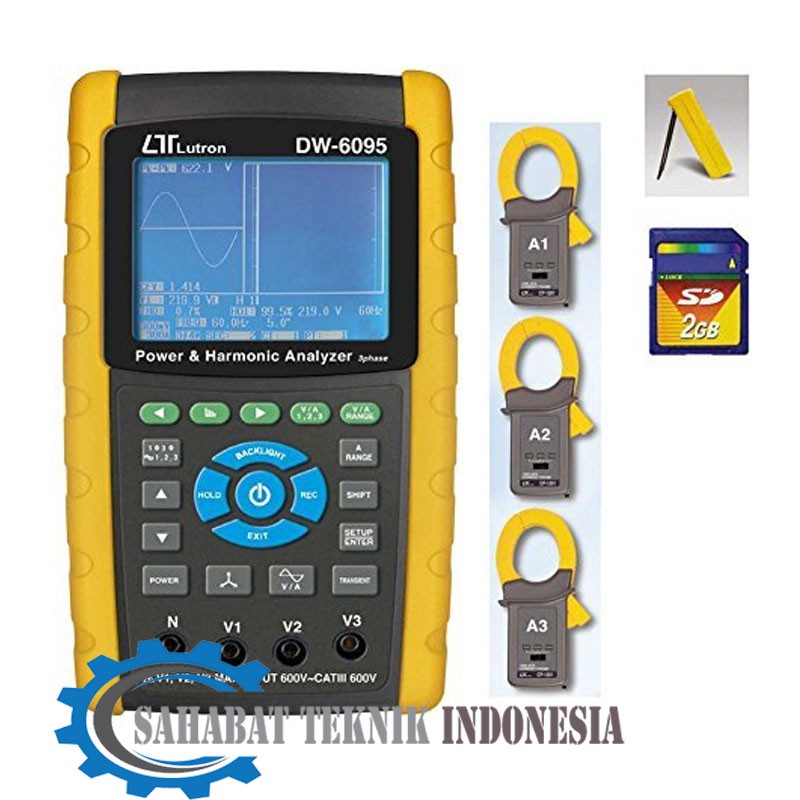 Jual Lutron DW-6095 3 Phase Power & Harmonic Analyzer | Shopee Indonesia