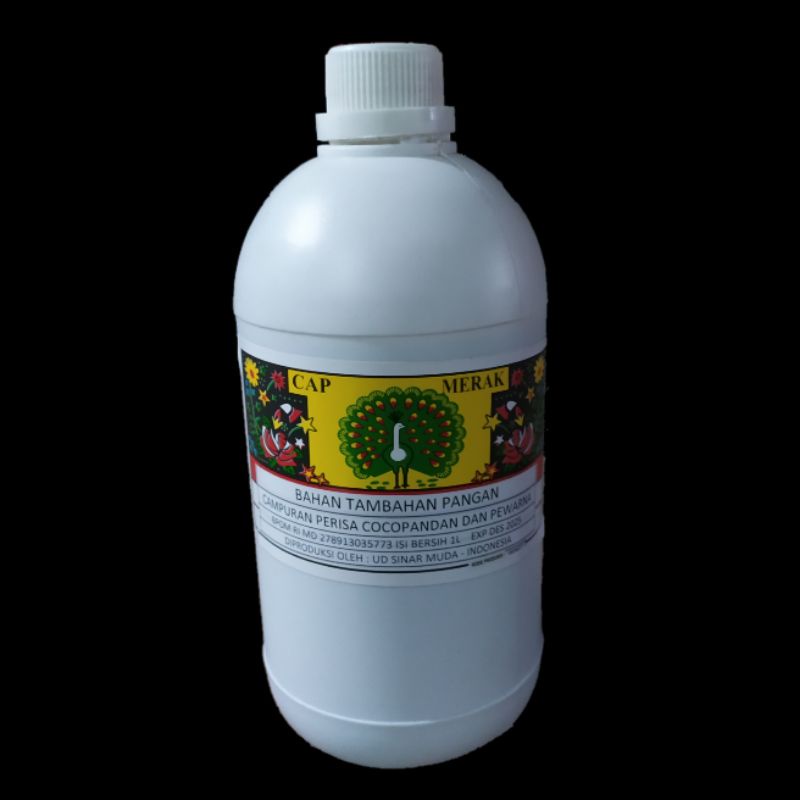 Jual Essence Perisa Makanan Cap Merak 1L | Shopee Indonesia
