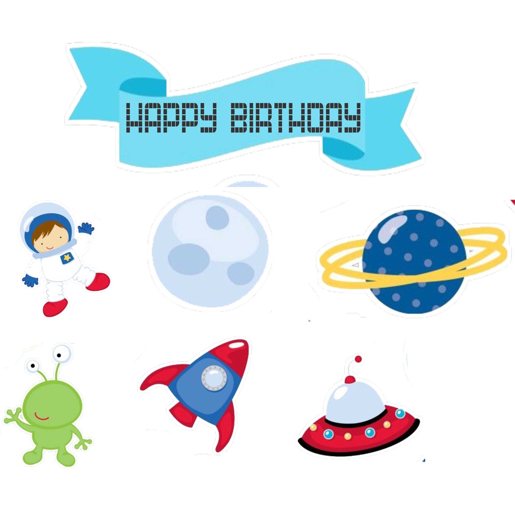 Jual TOPPER CAKE ULANG TAHUN / HIASAN KUE CUSTOM ASTRONOT | Shopee ...