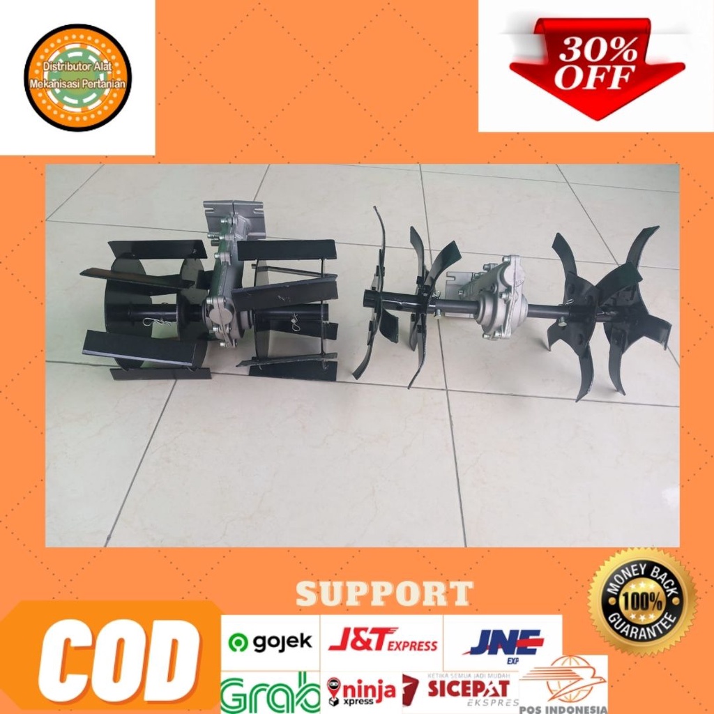 Jual 2 tipe sekaligus Cakar Baja Tiller Head Mini Rotary Penggembur ...