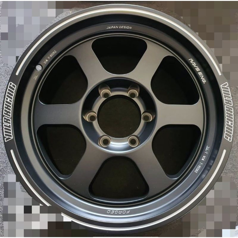 Jual velg volk rays te37 pro racing r18 velg racing mobil volk rays ...