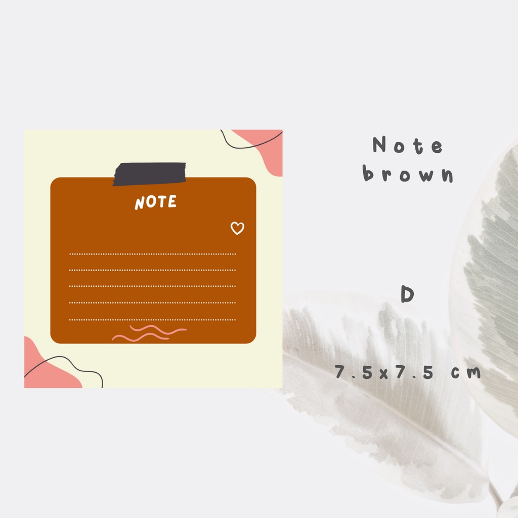 Jual Notes Memo Kertas Notepad Note Catatan Unik Lucu Aesthetic ...