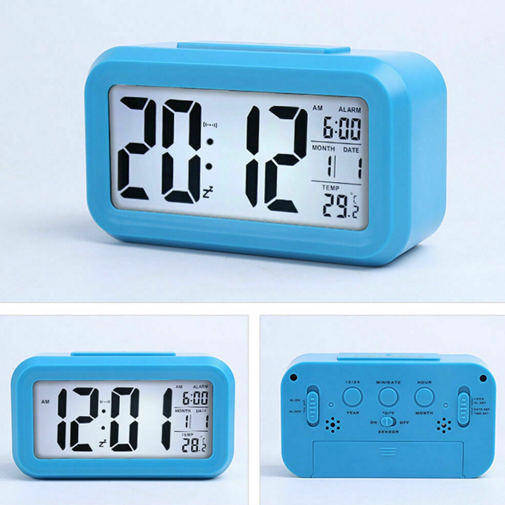 Jual Jam Weker Digital / Digital Desktop Smart Clock | Shopee Indonesia
