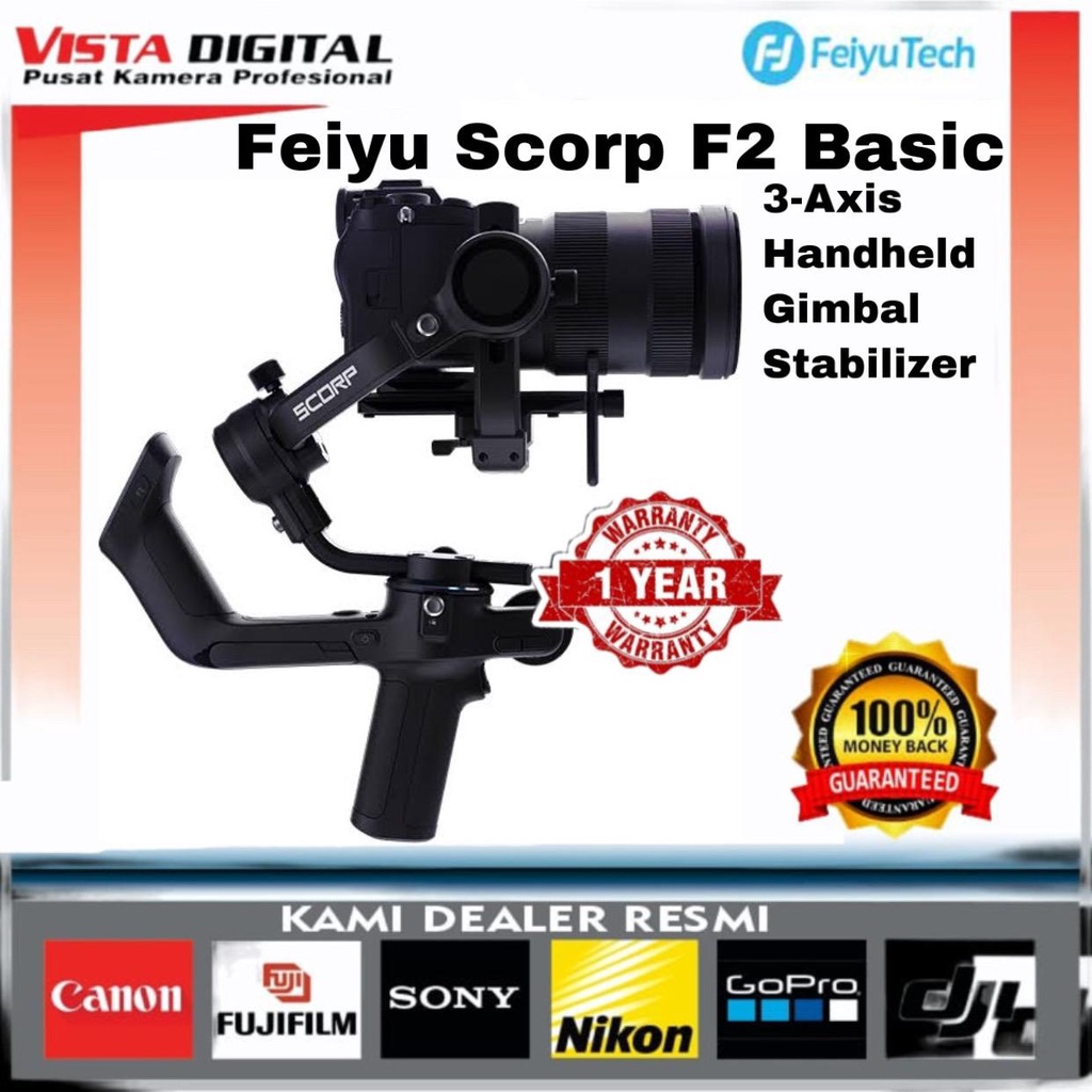 Jual GIMBAL STABILIZER FEIYU SCORP F2 BASIC GARANSI RESMI | Shopee Indonesia