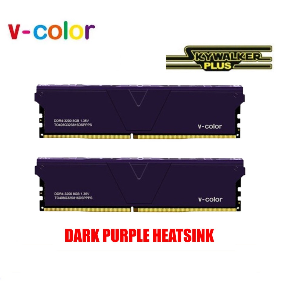 Jual V-COLOR Skywalker Plus DDR4 RGB 16GB (2x8GB) DDR4 3200Mhz | Shopee ...