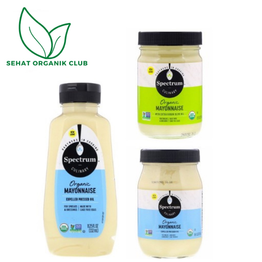 Jual Spectrum Culinary Organic Mayonnaise 473 ml ; Spectrum Organic ...