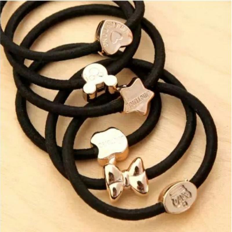 Jual Ikat Rambut Korea Karet Rambut Kuncit Rambut Kuncir Rambut Ikat ...