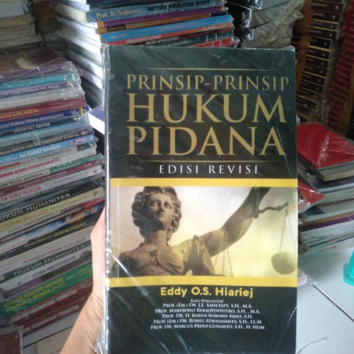 Jual Produk Terbaru Prinsip Prinsip Hukum Pidana Edisi Revisi Oleh Edfo | Shopee Indonesia