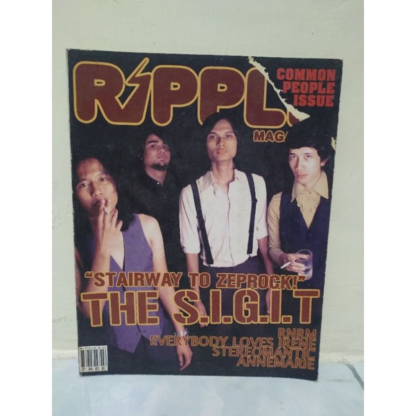 Jual majalah Ripple cover The SIGIT | Shopee Indonesia Jual majalah Ripple cover The SIGIT | Shopee Indonesia