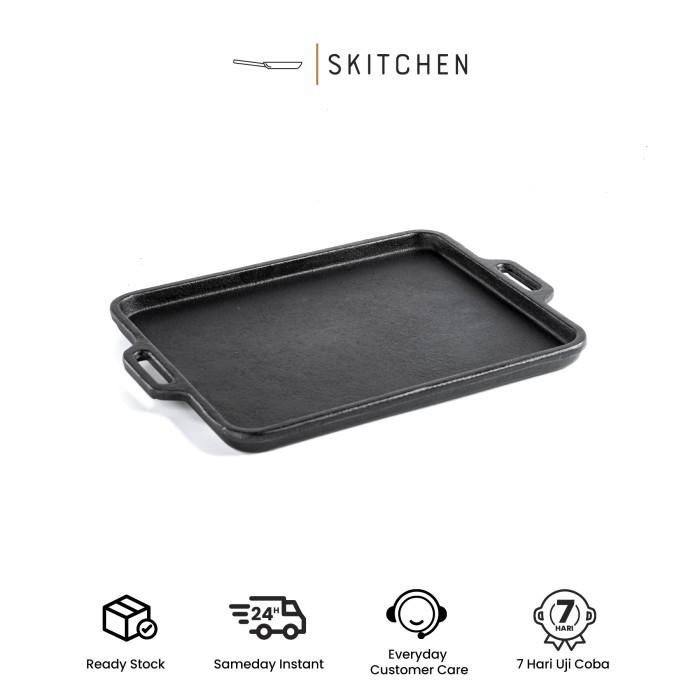 Jual Berlin Pan By Skitchen / Loyang Roti Besi Cor Cast Iron Premium ...