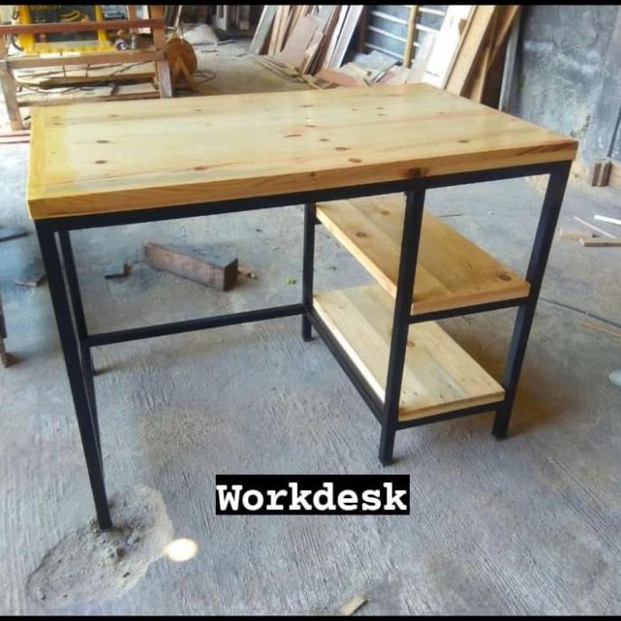 Jual :>:>:>:>] meja kerja komputer rangka besi | Shopee Indonesia