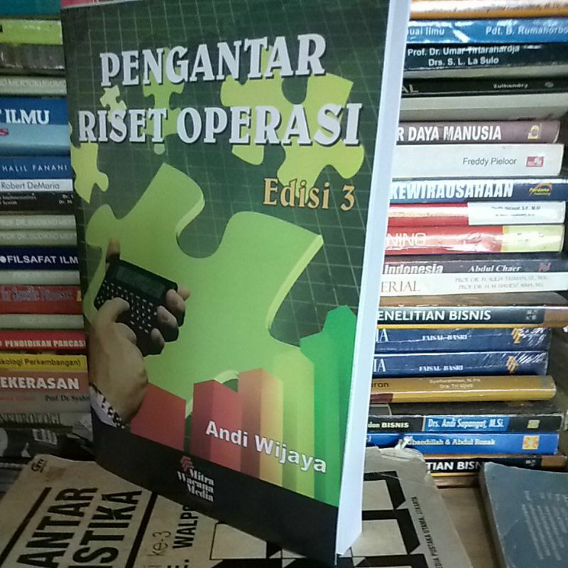Jual BUKU PENGANTAR RISET OPERASI BY ANDI WIJAYA | Shopee Indonesia
