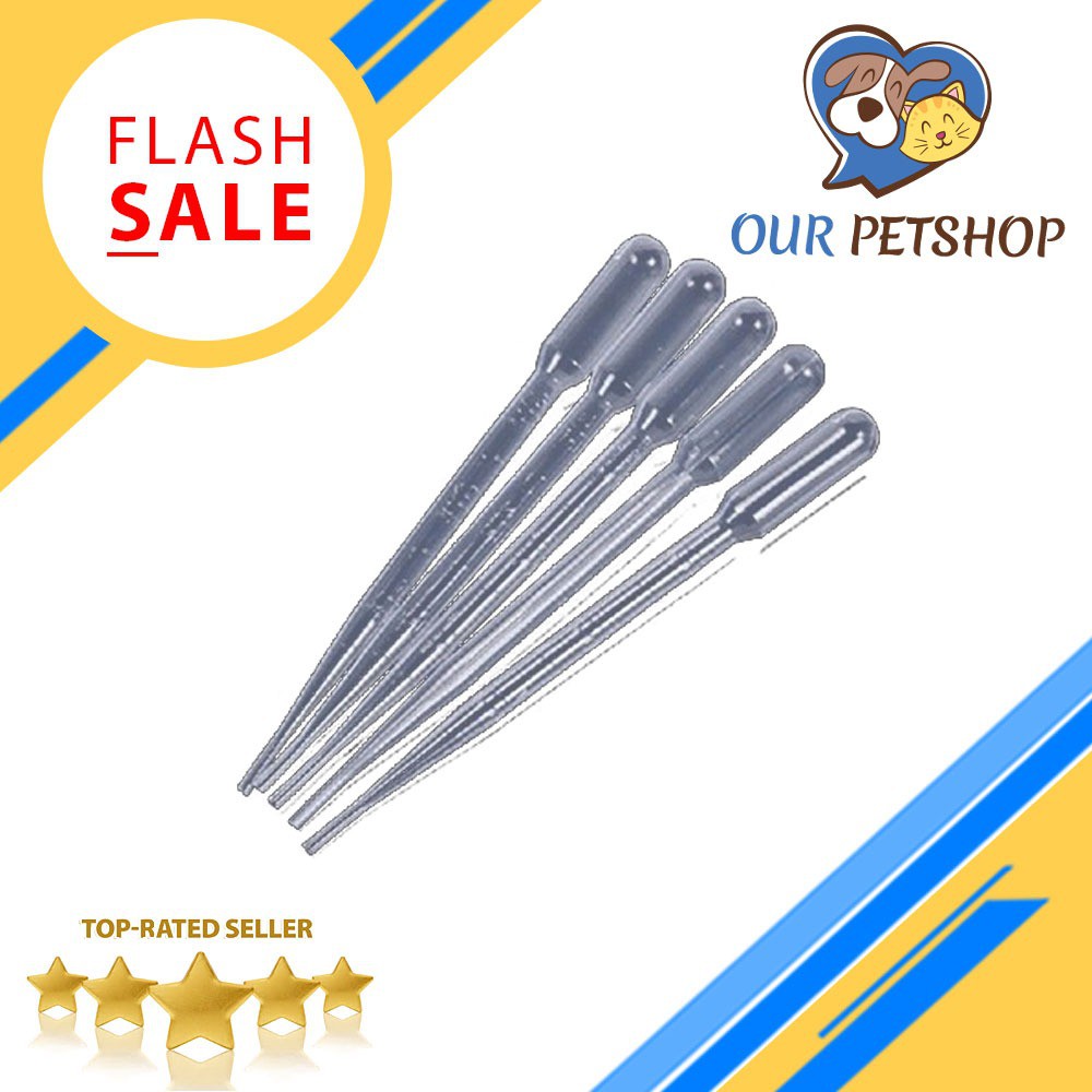 Jual Pipet Susu/Obat untuk Kucing Anjing kelinci dan hewan kecil lain 3 ...