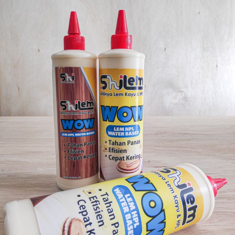 Jual Lem Shilem WOW Lem HPL PVC Sheet Deco Taco Sheet Water Based 600 ...