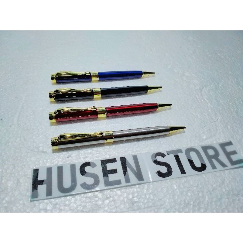Jual Pulpen Ballpoint Pena metal 021 Box Mirip Parker+BokMerah | Shopee ...