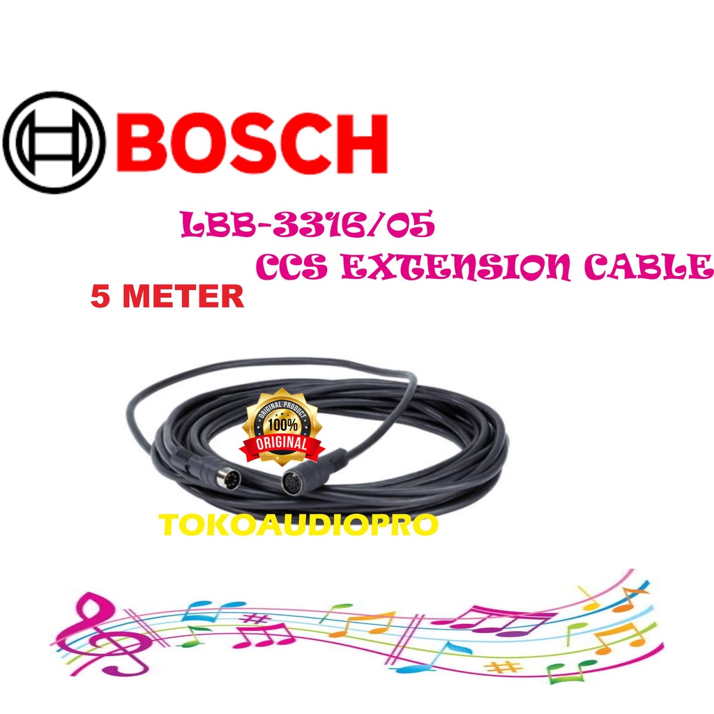Jual Bosch LBB 3316/05 CCS Extension Cable Original Kabel Conference ...