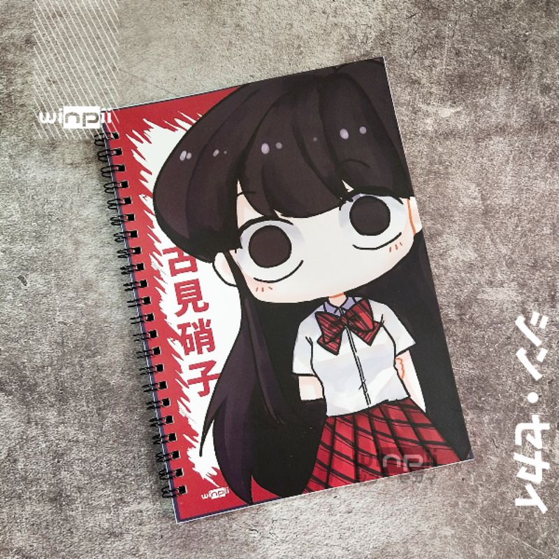 Jual Notebook / Buku Catatan Polos Komi Shoko Anime Komi-San Wa ...