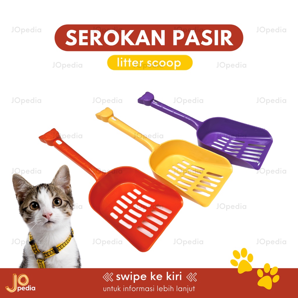 Jual SEROKAN PASIR KUCING Sekop Kotoran Serok Pup Poop Cat Litter Scoop ...