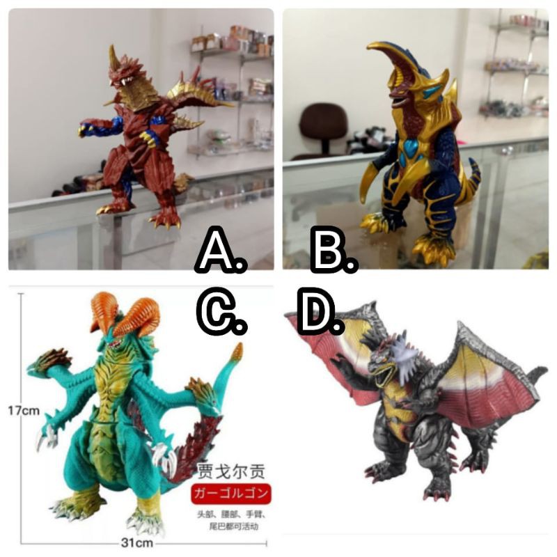 Jual monster ultraman orochi / gargorgon / zogu / snake darkness ...