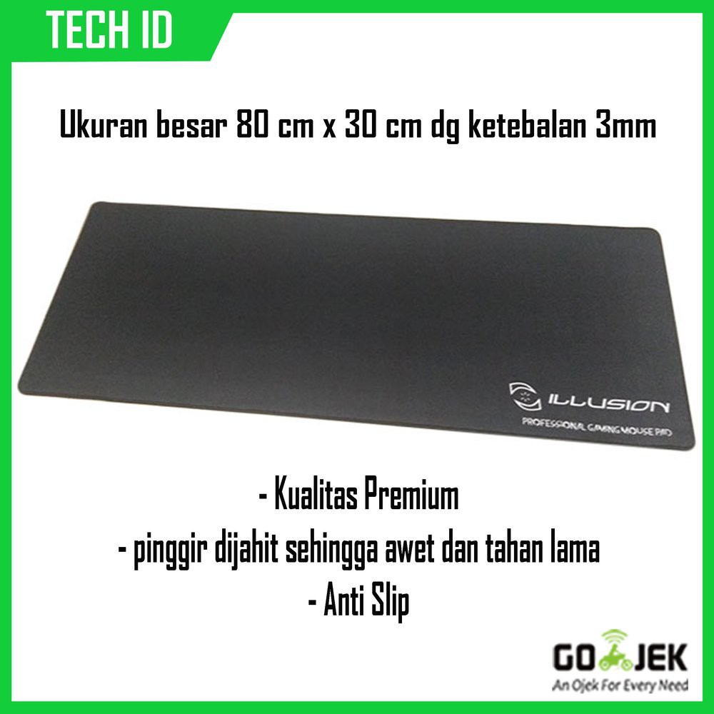 Jual Jual Illusion Gaming Mouse Pad Extended 80 x 30 Mousepad alas ...