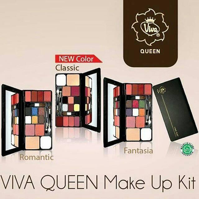 Jual Viva Queen Make Up Kit / pallet makeup viva | Shopee Indonesia
