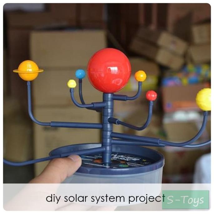 Jual Mainan Anak Diy Solar System Project - 9 Planet Project Tata Surya Di | Shopee Indonesia
