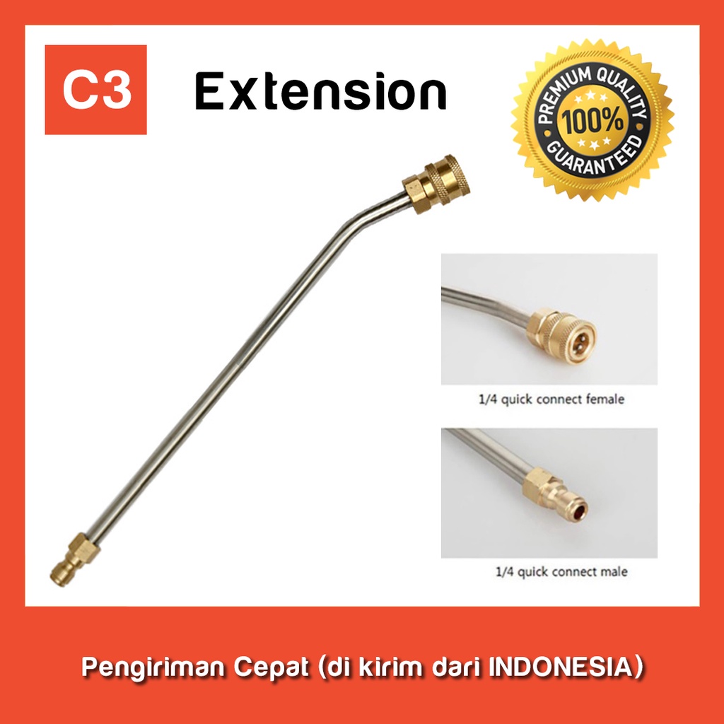 Jual Extension Pipe Pressure Washer (Panjang, Bengkok 30 derajat ...