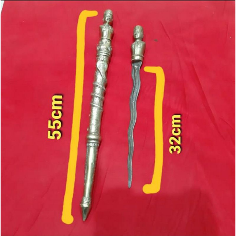 Jual Tongkat Komando Sukarno Kuningan Comando Soekarno | Shopee Indonesia