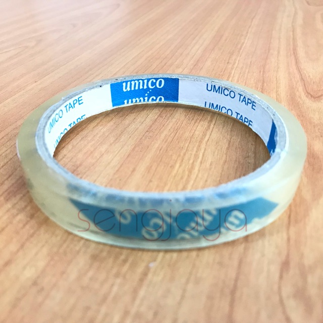 Jual OPP Tape 12mm x 40Y Umico Clear | Shopee Indonesia