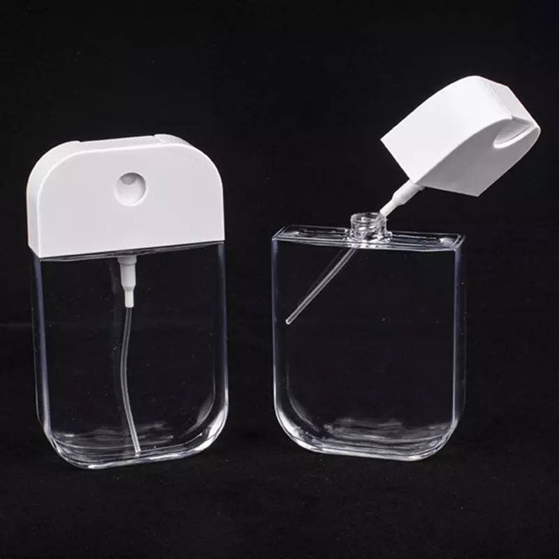 Jual EC Botol Spray 50ml Pocket Card Plastik REFILLABLE Hand Sanitizer ...