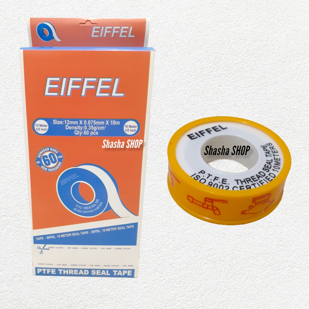 Jual Seal Tape / Selotip Kran / Seltip / Isolasi Pipa 12mm x 0.075mm x ...