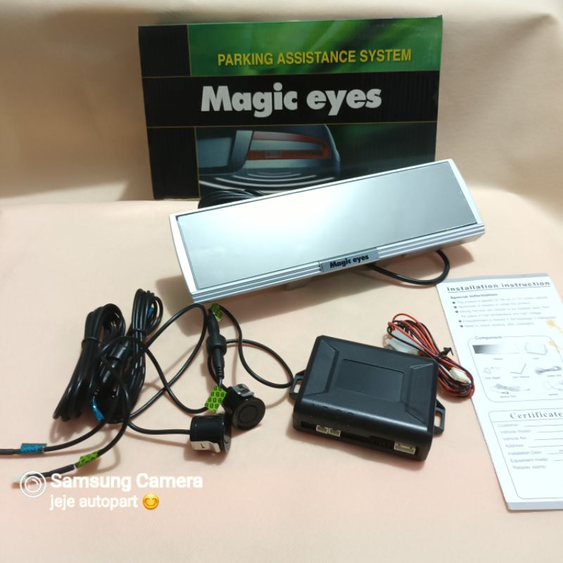 Jual sensor parking parkir system mundur dan layar display UNIVERSAL ...