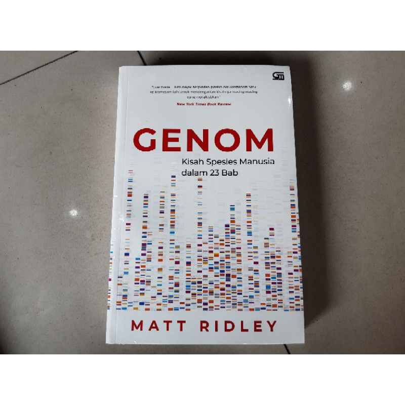 Jual Buku Genom: Kisah Spesies Manusia Dalam 23 Bab - Matt Ridley ...
