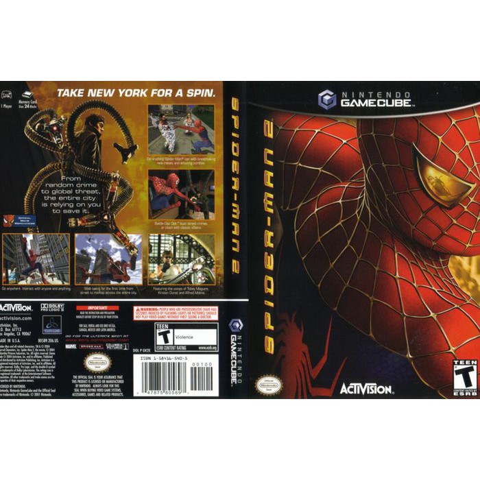 Jual GameCube Game ROM - Spider-Man 2 | Shopee Indonesia