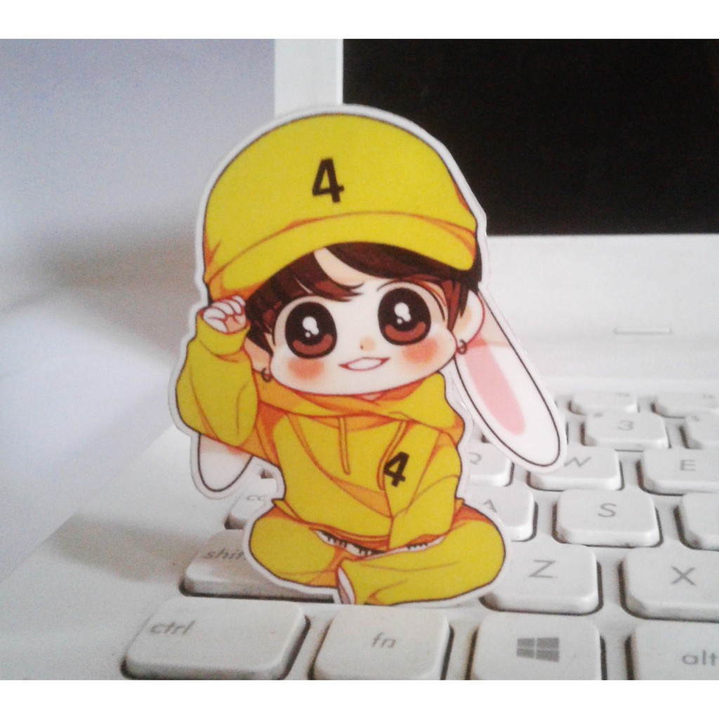 Jual BTS Chibi Fanart Sticker Lucu RNY02 | Shopee Indonesia