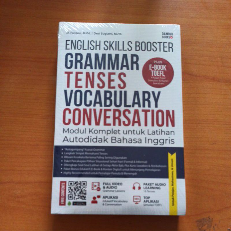 Jual ENGLISH SKILLS BOOSTER GRAMMAR TENSES VOCABULARY CONVERSATION ...