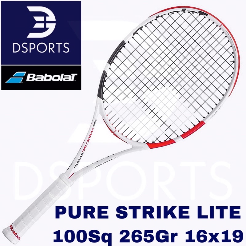 Jual Babolat Pure Strike Lite 3rd Gen 265 g ( Racket Tennis Tenis Raket ...
