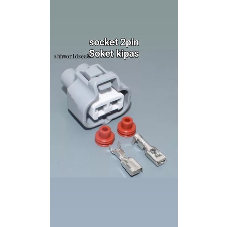 Jual soket socket kipas fan extrafen mitsubishi Toyota Mazda 2pin 2 pin ...
