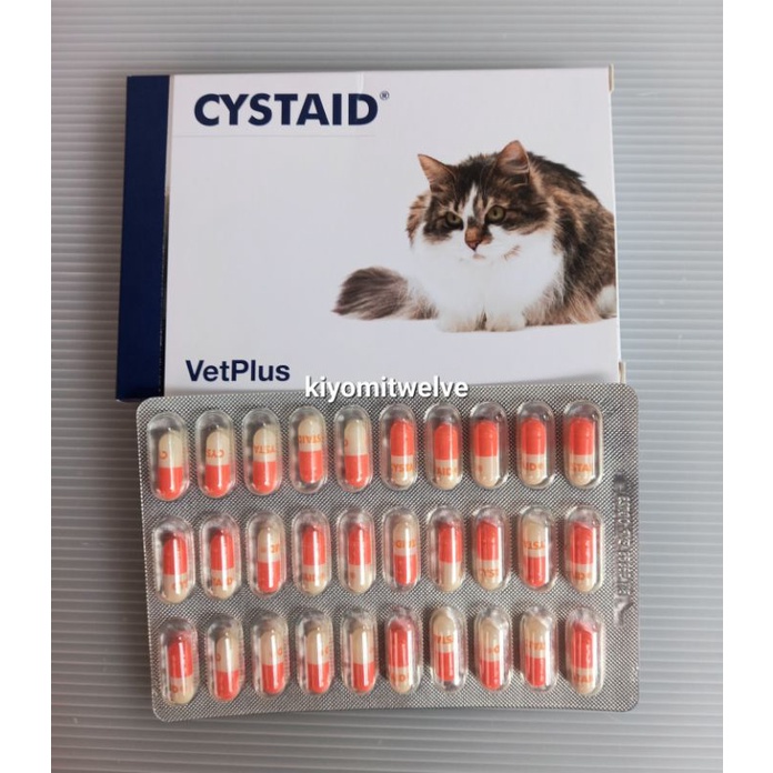 Jual Cystaid Vetplus Obat Kucing Susah Kencing Susah Pipis Obat Urinari ...