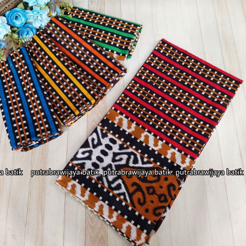 Jual Kain batik motif gunungan wayang kain batik atasan batik kain ...