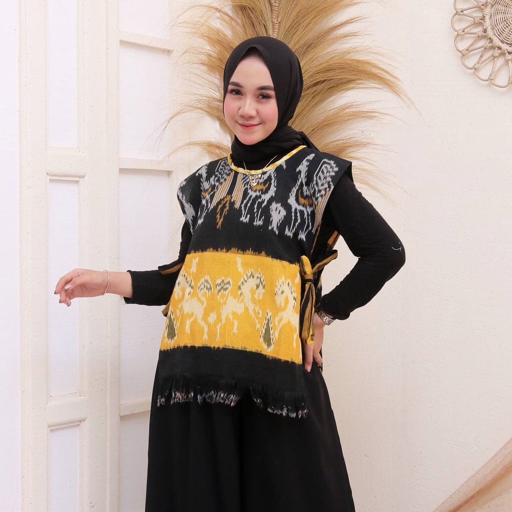 Jual vest/vest etnik/unisex | Shopee Indonesia