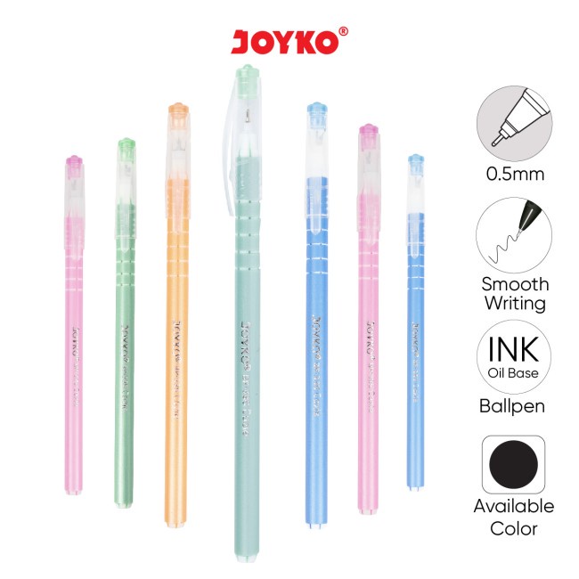 Jual Ball Pen Pulpen Pena Joyko BP-335 Cozie 0.5 mm 1 Pcs | Shopee Indonesia