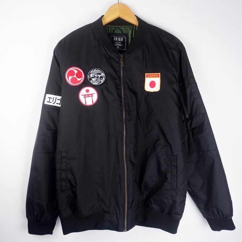 Jual Erigo / Bomber Jacket Japan Edition (PRIA) | Shopee Indonesia