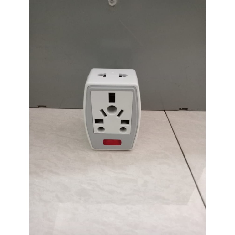 Jual Mitsui Venus MB 272 Steker Serbaguna cabang 3 Lampu Fused (Ada ...