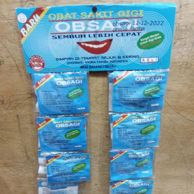 Jual Obsagi obat sakit gigi | Shopee Indonesia