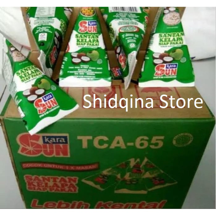 Jual Santan Kelapa Kara satu dus (36 pcs @ 65 ml) | Shopee Indonesia