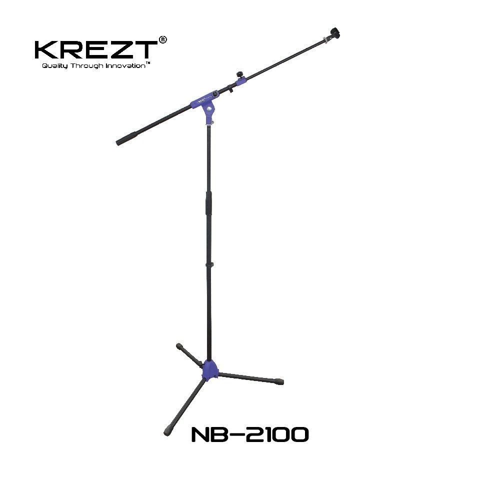 Jual Stand Krezt NB-2100| Microphone +Holder Mic | Shopee Indonesia