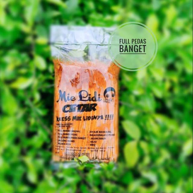 Jual [ MINIMAL 3 PCS ] Mie lidi cetar by nyonyah cetar / milidi cetar ...