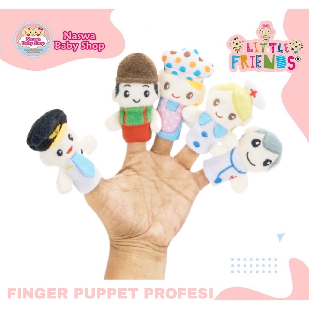 Jual Little Friends Finger Puppet Profesi Boneka Jari | Shopee Indonesia