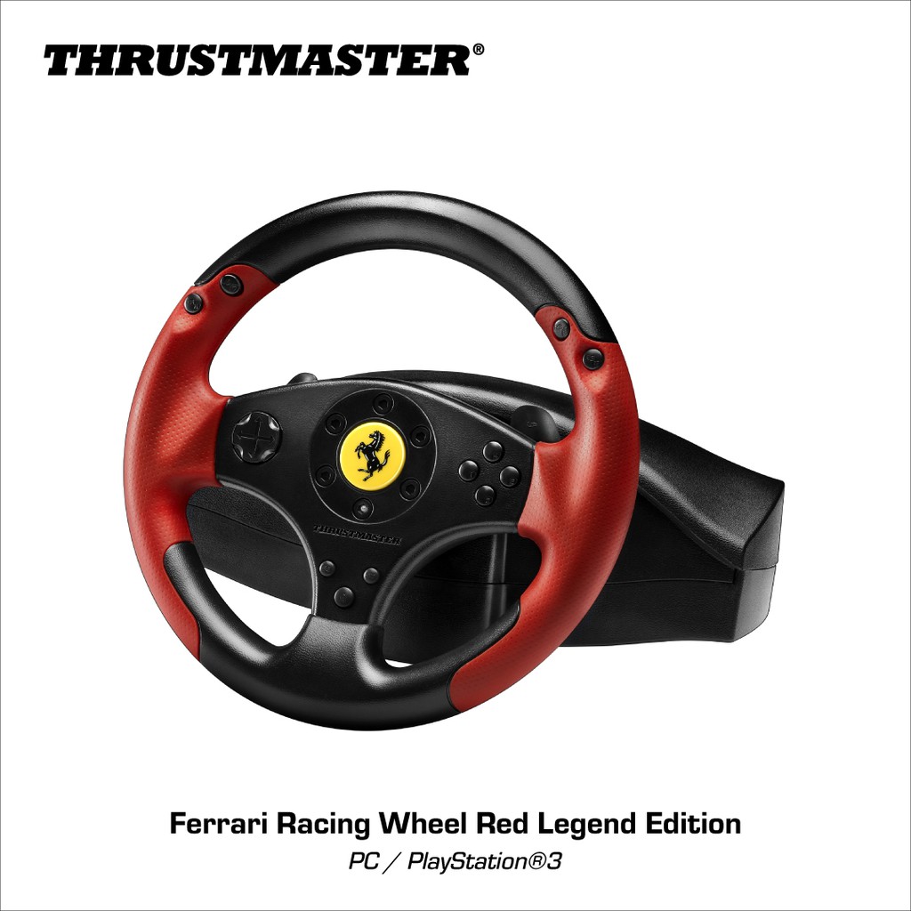 Jual Thrustmaster Ferrari Racing Wheel Red Legend Edition | Shopee ...